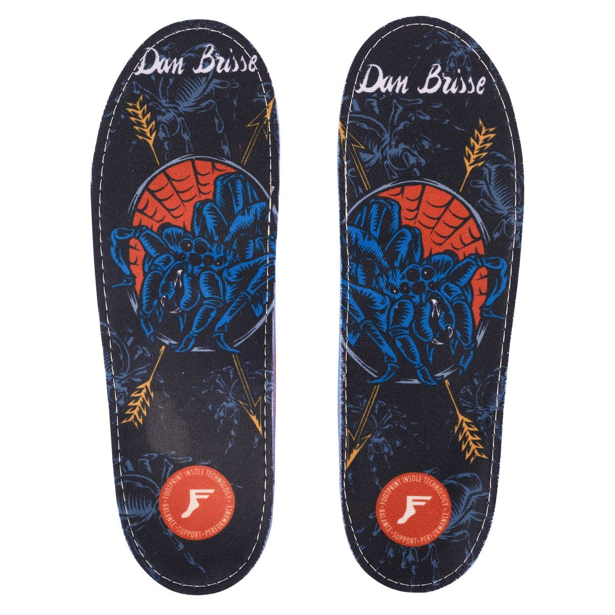 Footprint Gamechanger Insoles Dan Brisse Spider – FPInsoles_UK